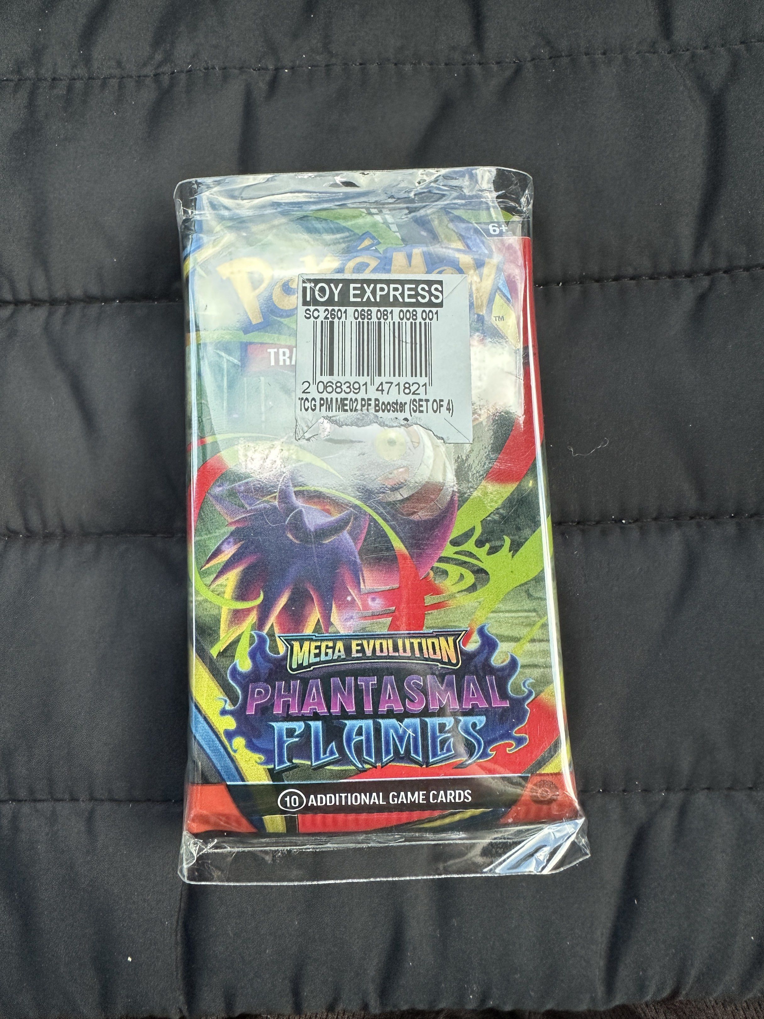 Pokemon TCG Mega Evolution Phantasmal Flames Booster Pack, Hobbies ...