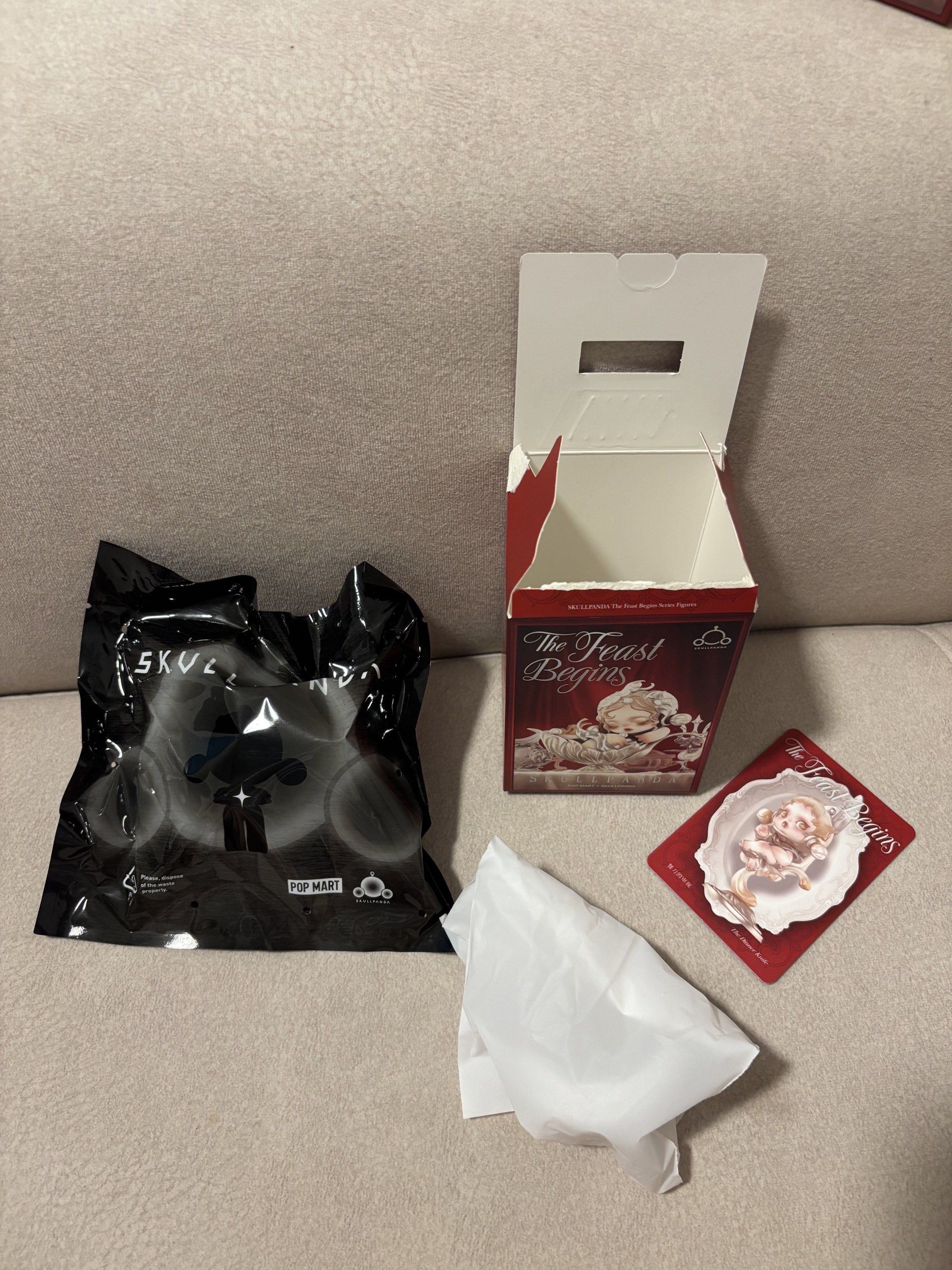 POP MART Skullpanda The Feast Begins Figure, Hobbies & Toys, Toys ...