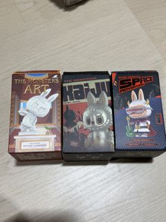 LABUBU POP MART The Monsters Exciting Macaron Keychain, Hobbies & Toys ...