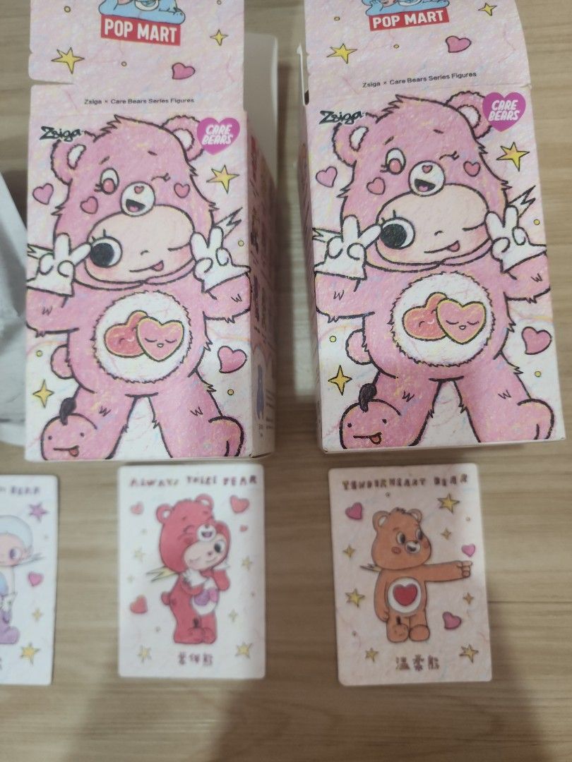 POP MART Zsiga x Care Bears Blind Box Figures, Hobbies & Toys, Toys ...