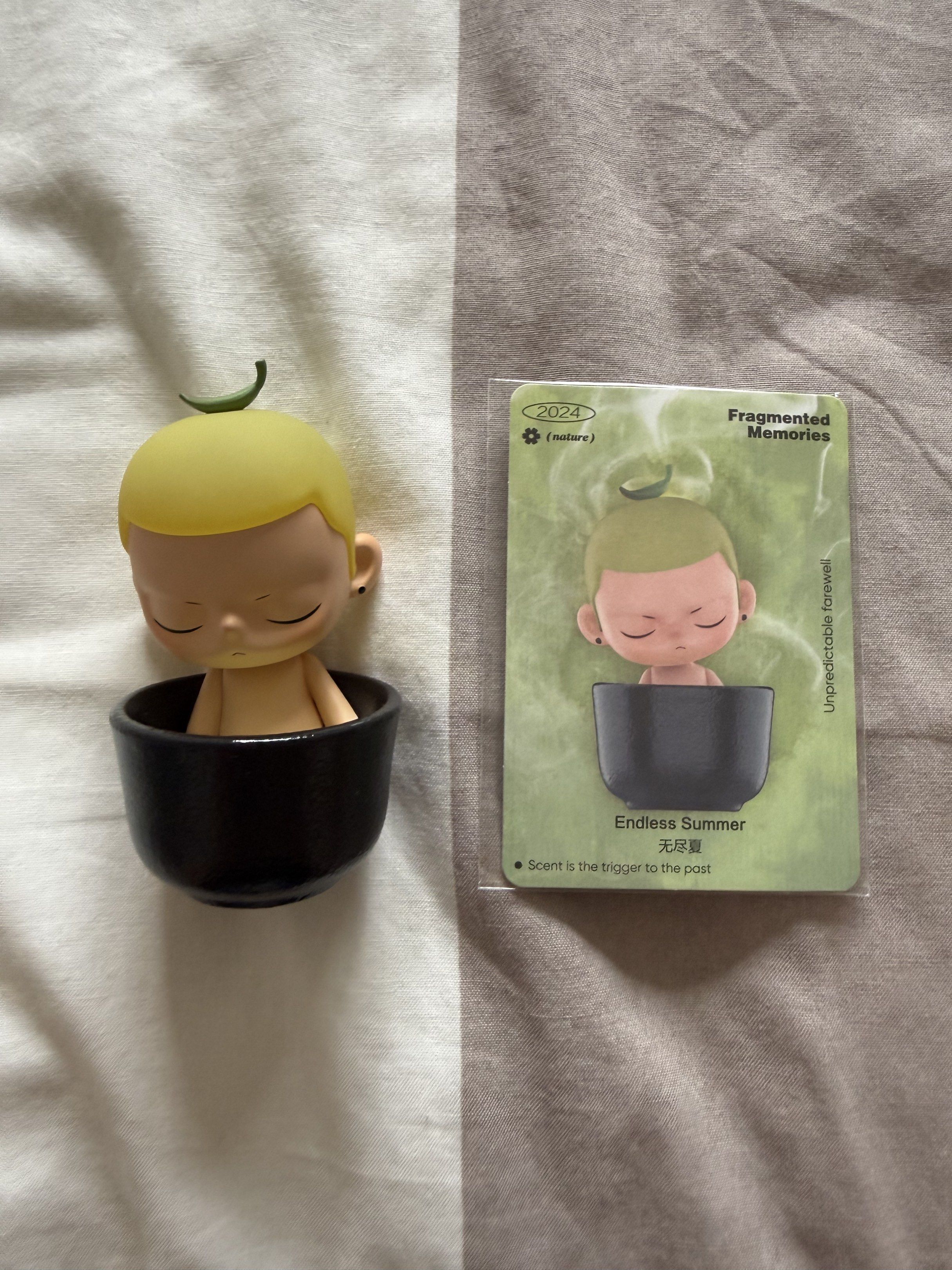 Popmart Kubo Breathing in Series - Endless Summer Matcha Kubo, Hobbies ...