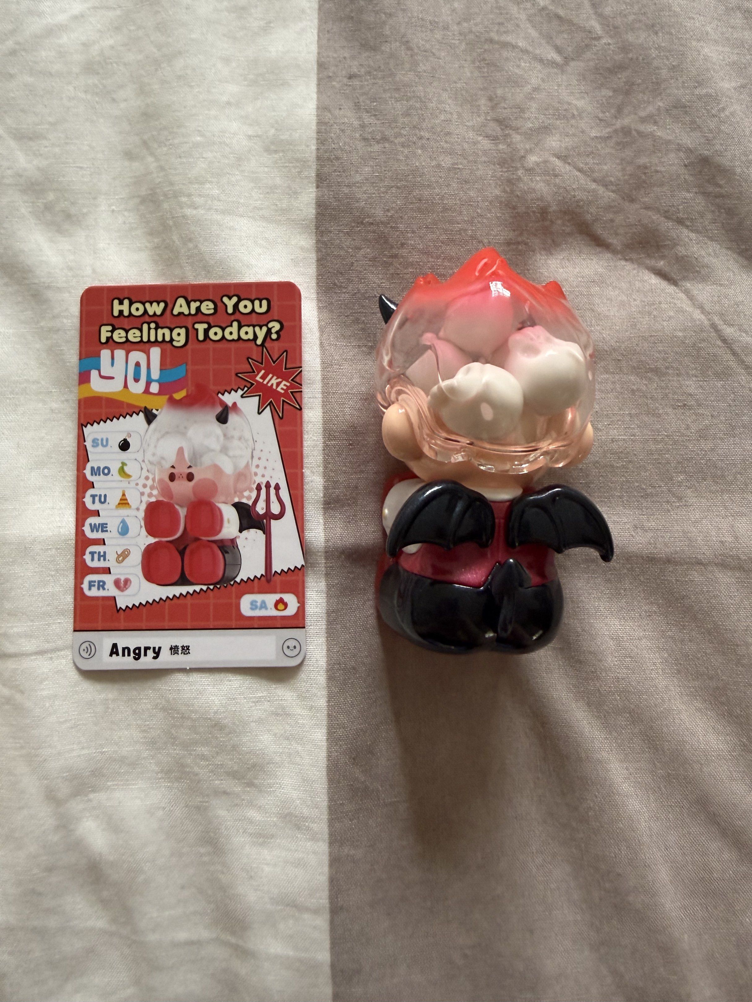 Popmart Pino Jelly How Are You Feeling Today Series - Angry, Hobbies ...