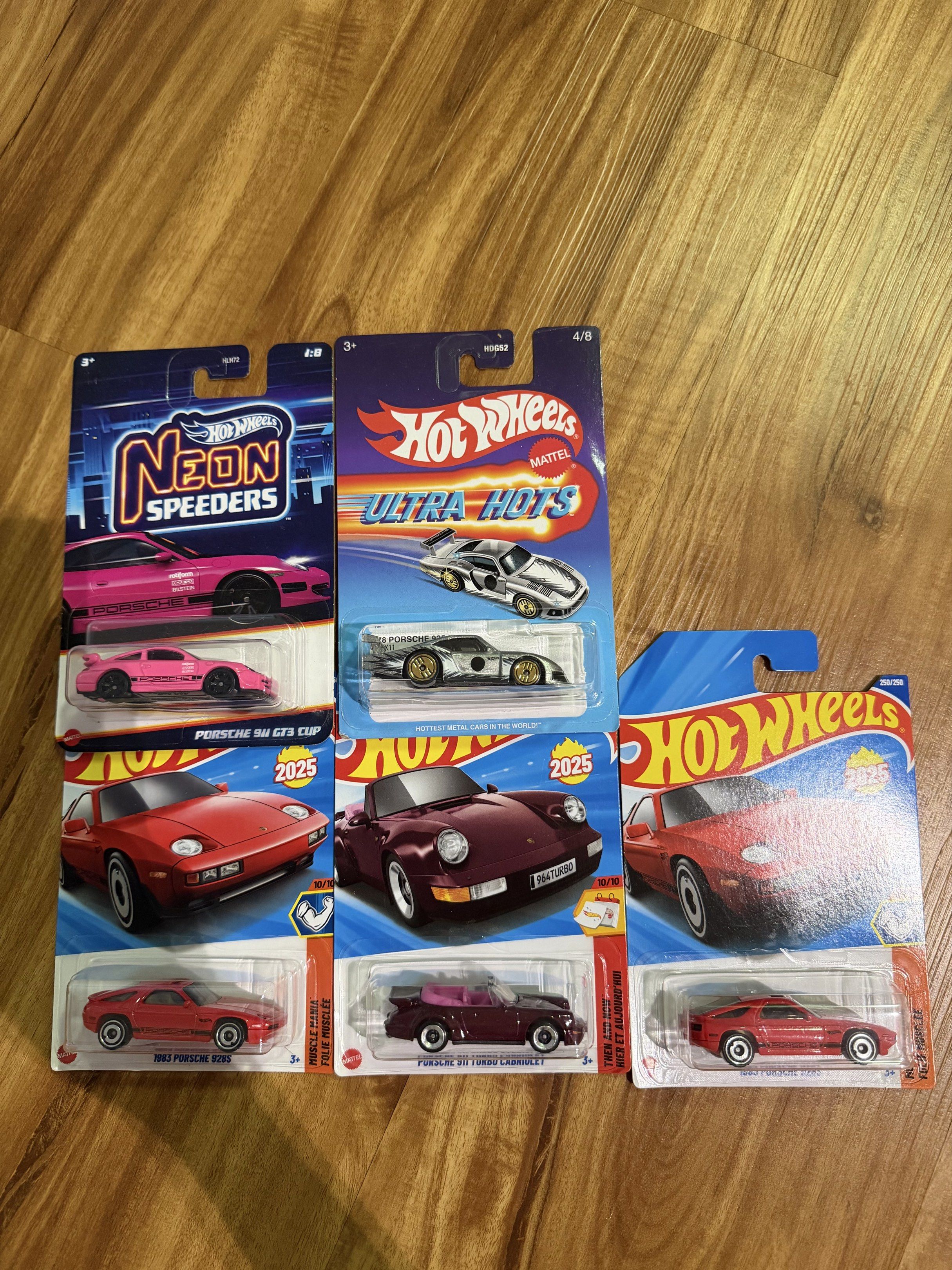 PORSCHE HOT WHEELS 911 GT3 PINK / 1983 PORSCHE / ULTRA HOT WHEELS ...