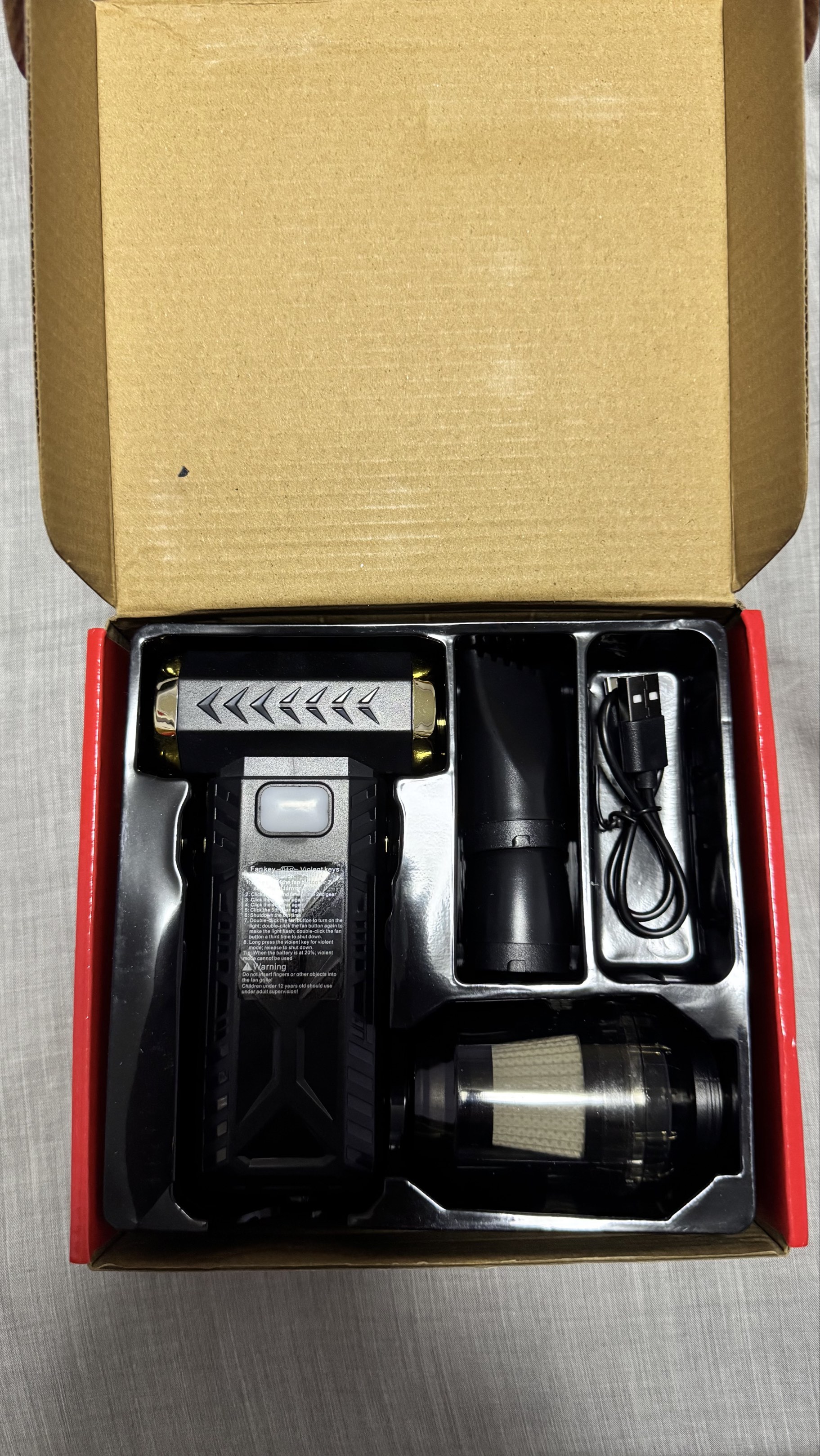 Portable Violent Fan - Handheld and Portable, Furniture & Home Living ...