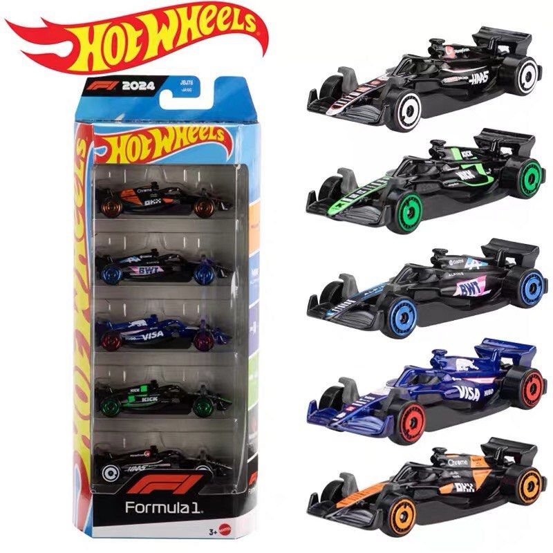 [Limited pieces left Pre order] Hot Wheels Formula 1 5-Car pack 2024/ ...