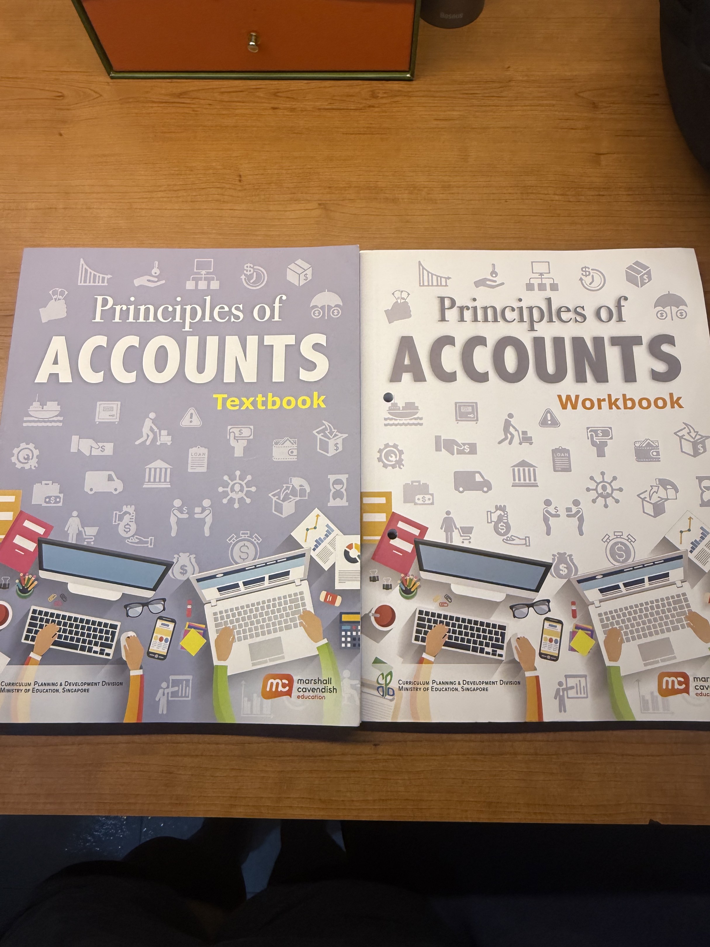 Principles of Accounts Textbook & Workbook + O Level Chemistry, Hobbies ...