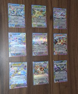 Pokémon cards Prismatic Evolutions Eevee, Hobbies & Toys, Toys & Games ...