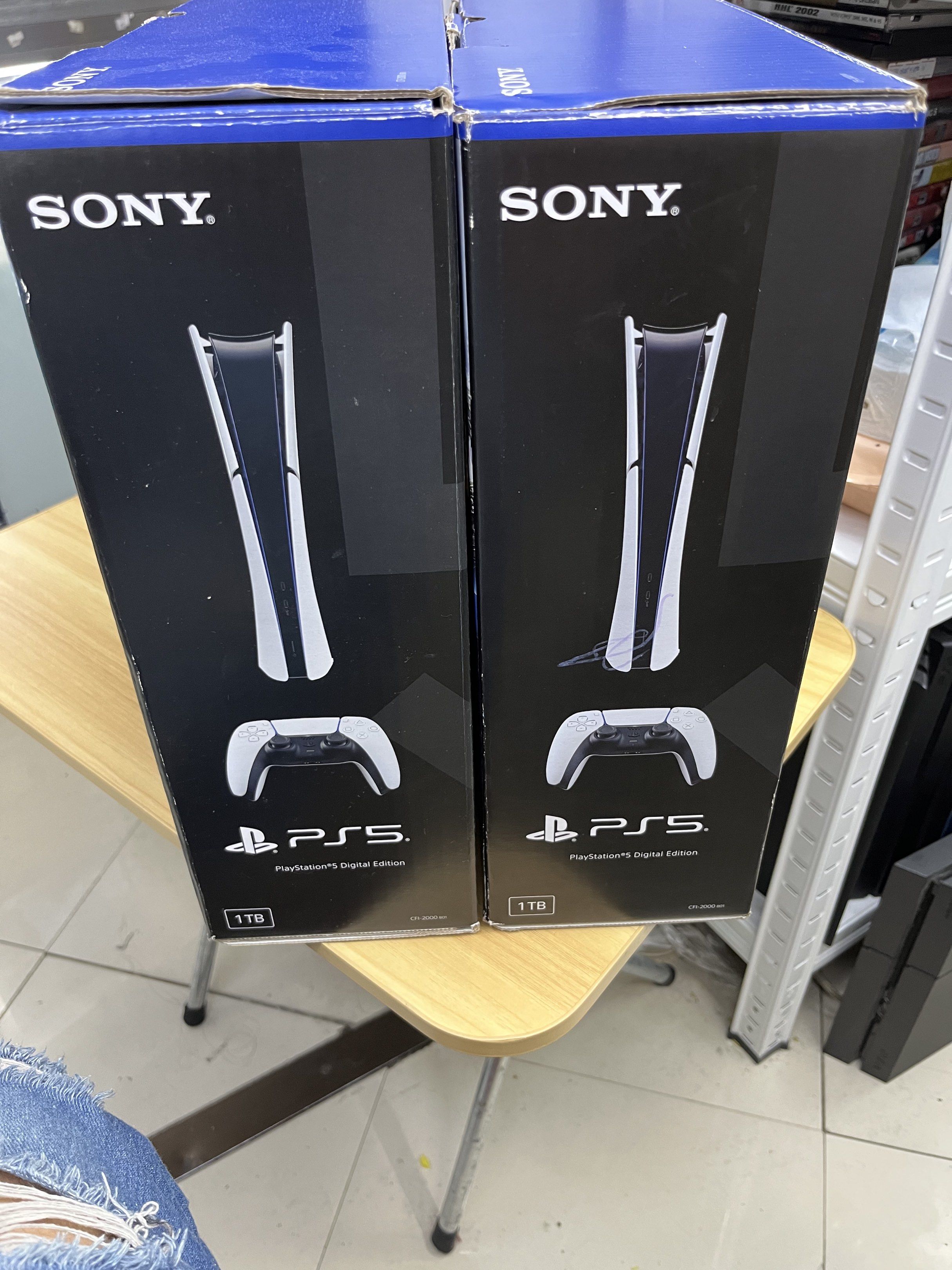 PS5 Slim 1TB brand new, Video Gaming, Video Game Consoles, PlayStation ...