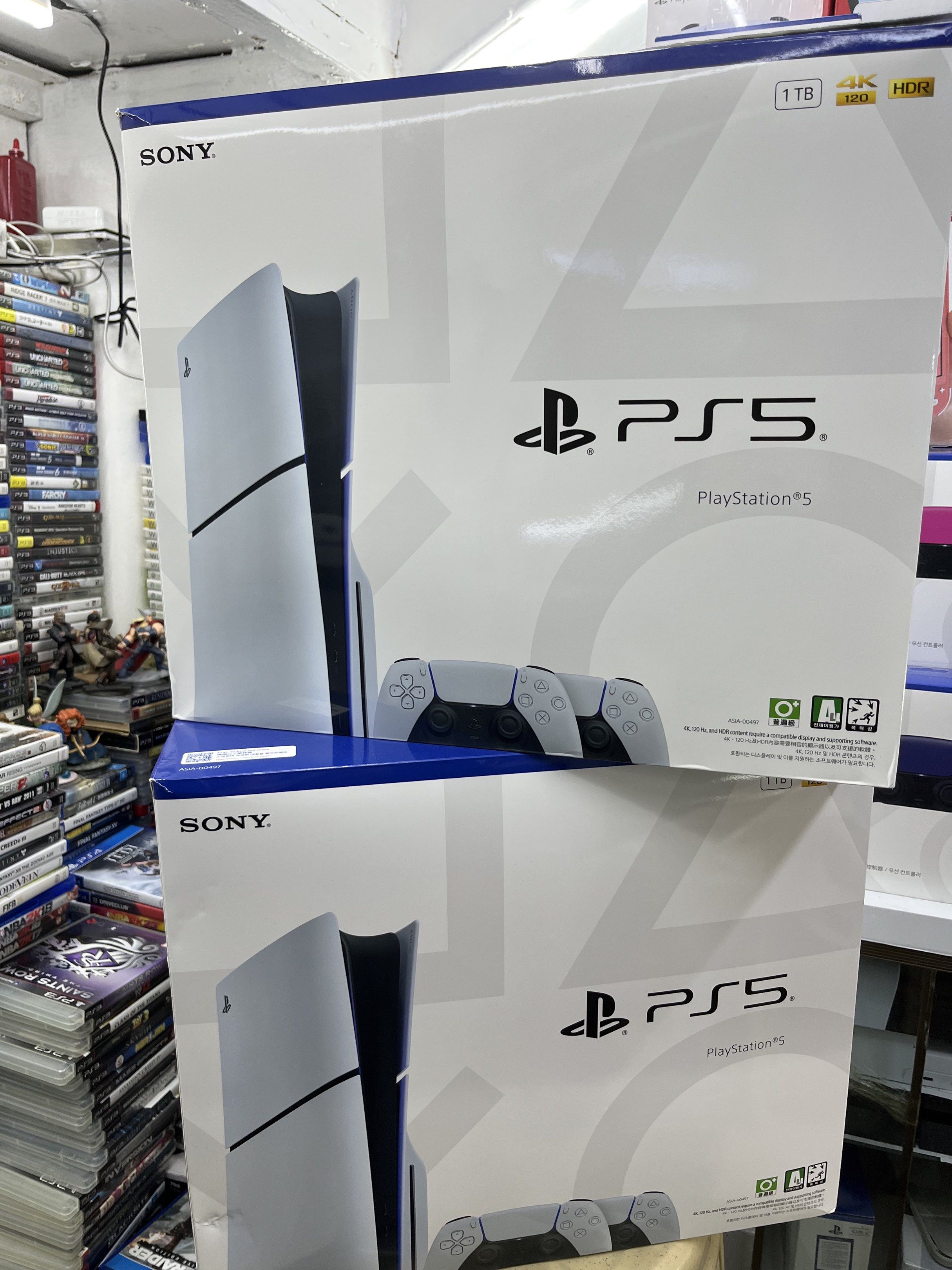 PS5 Slim 1TB brand new, Video Gaming, Video Game Consoles, PlayStation ...