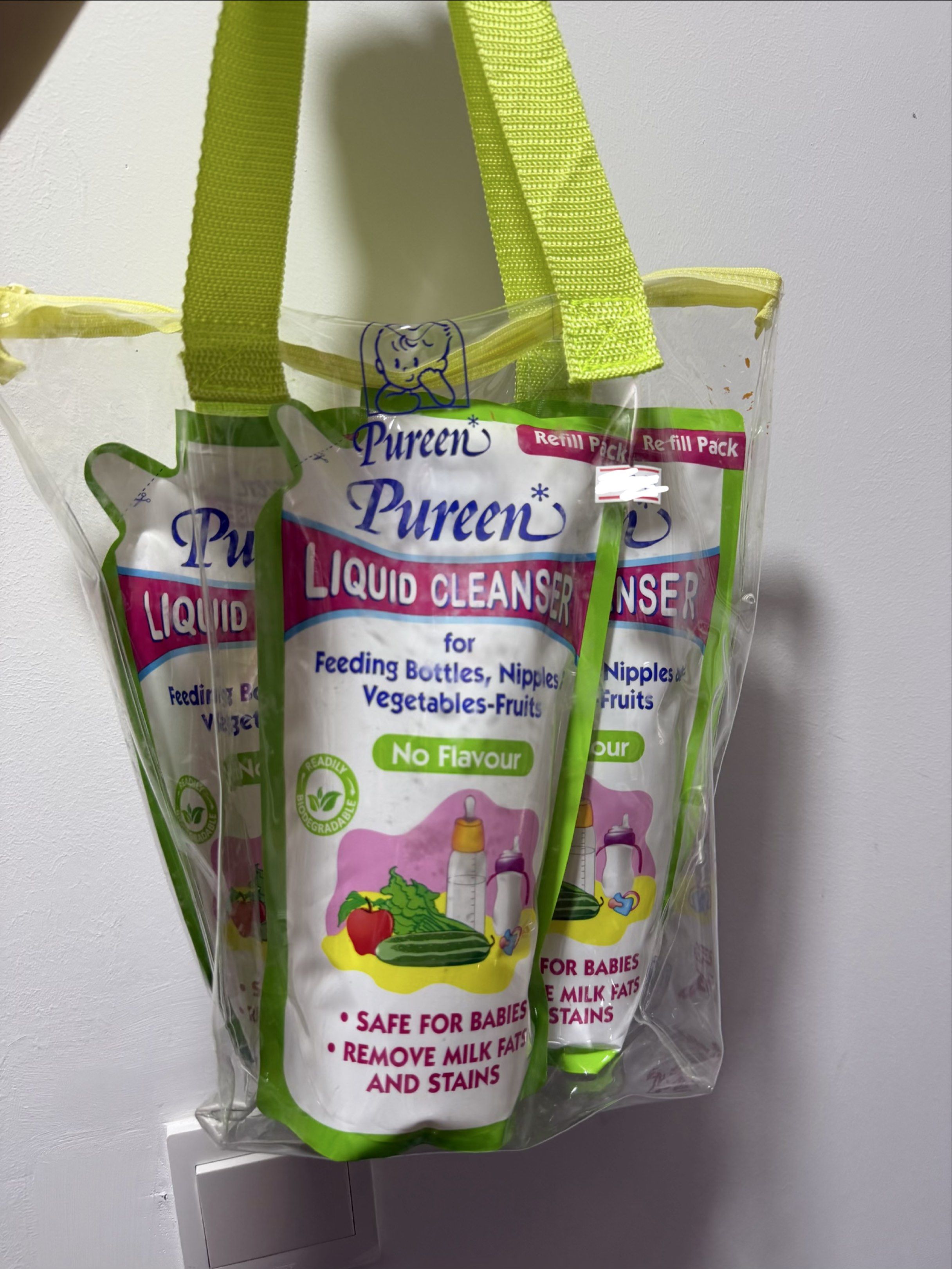 Pureen Liquid Cleanser Refill Pack, Babies & Kids, Nursing & Feeding ...