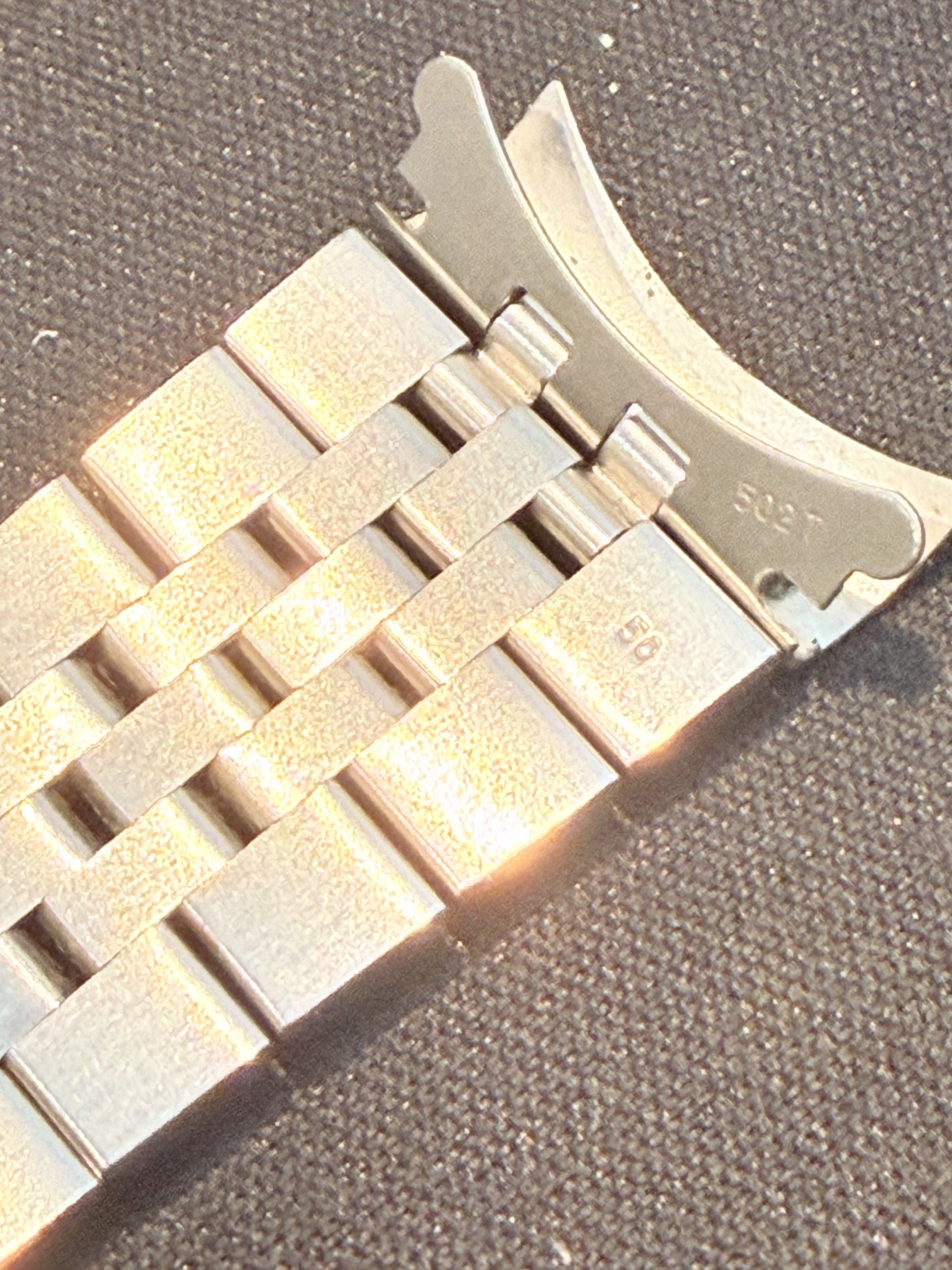 RARE Rolex Jubilee Bracelet 62510H with 50 stamp 502T endlinks, Luxury ...