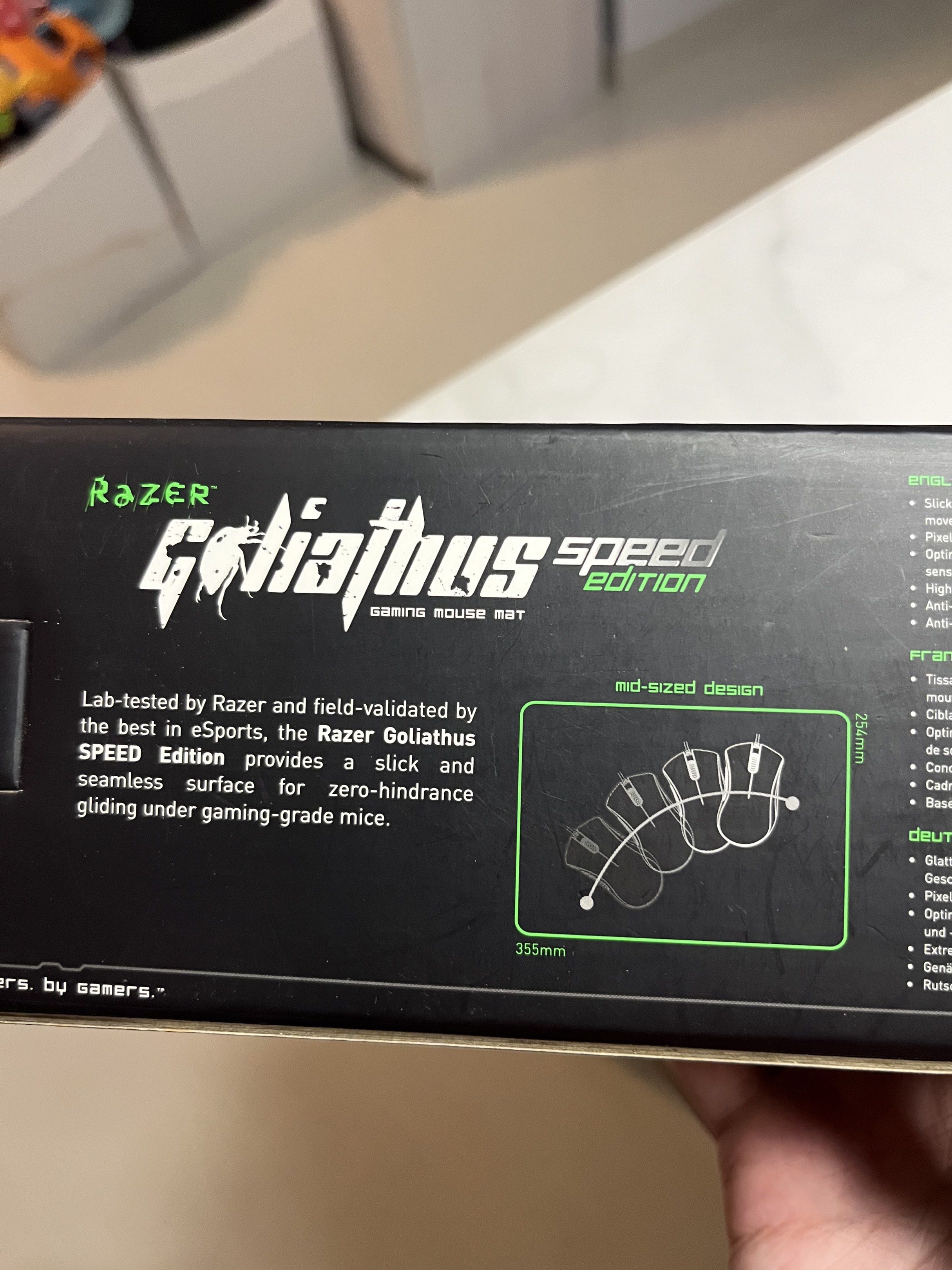 Razer Goliathus Speed Edition Gaming Mouse Mat, Computers & Tech, Parts ...