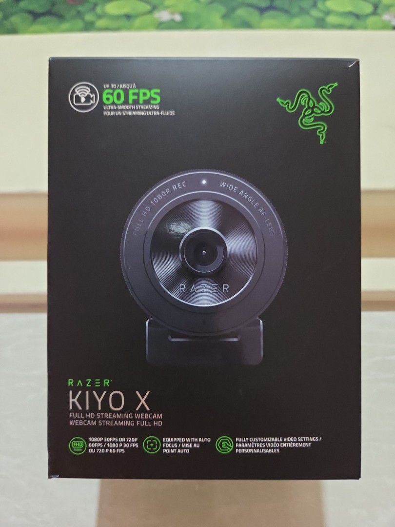 Razer Kiyo X Full HD Streaming Webcam, Computers & Tech, Parts ...