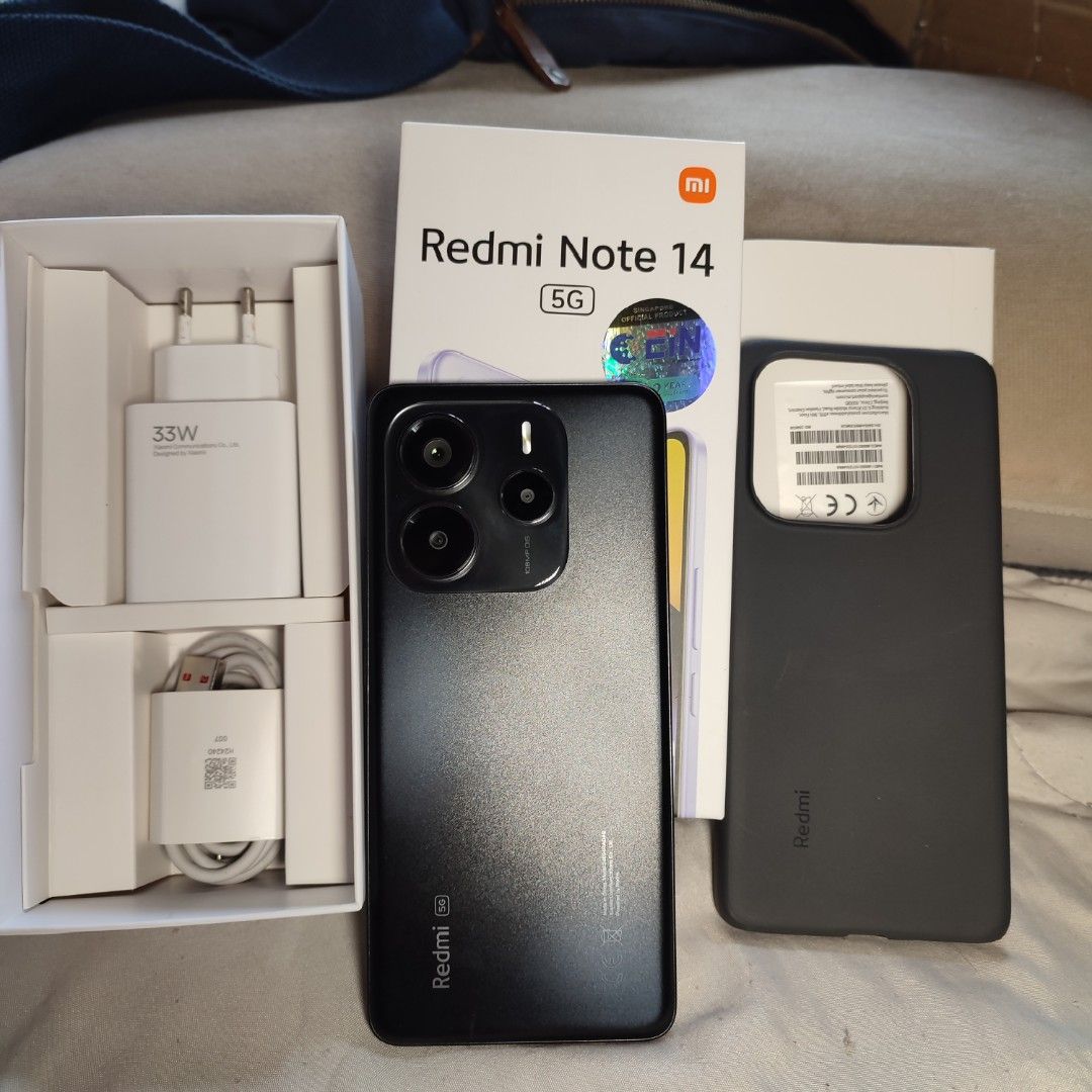 Xiaomi Redmi Note 14 5G 256GB Midnight Black, Mobile Phones & Gadgets ...