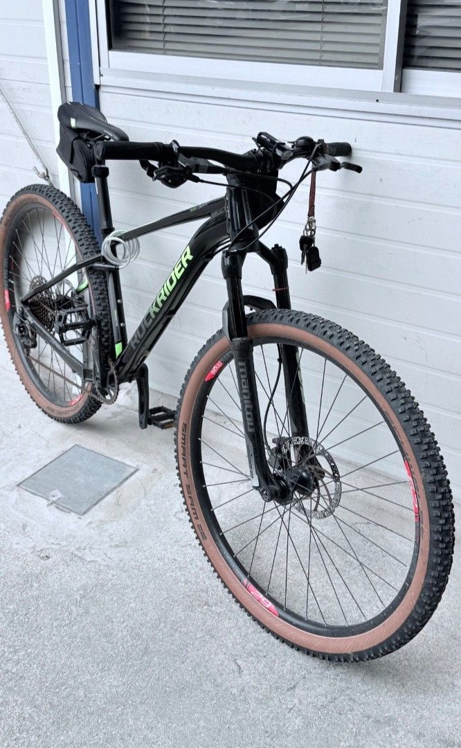 Rockrider Mountain Bike - Black, Sports Equipment, Bicycles & Parts ...