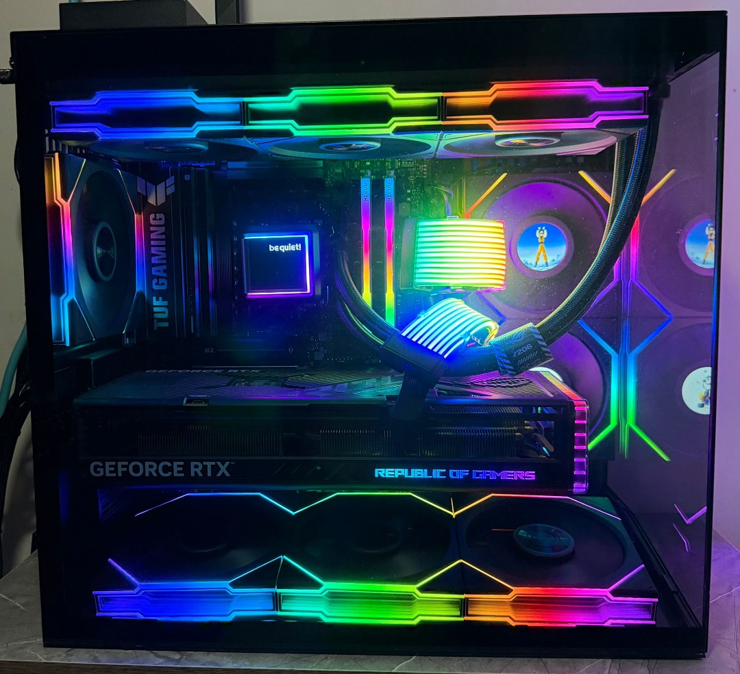 ROG Strix Ryzen 7 9800X3D RTX 4070 Ti 3TB 32GB Lian Li O11 Mini V2 ...