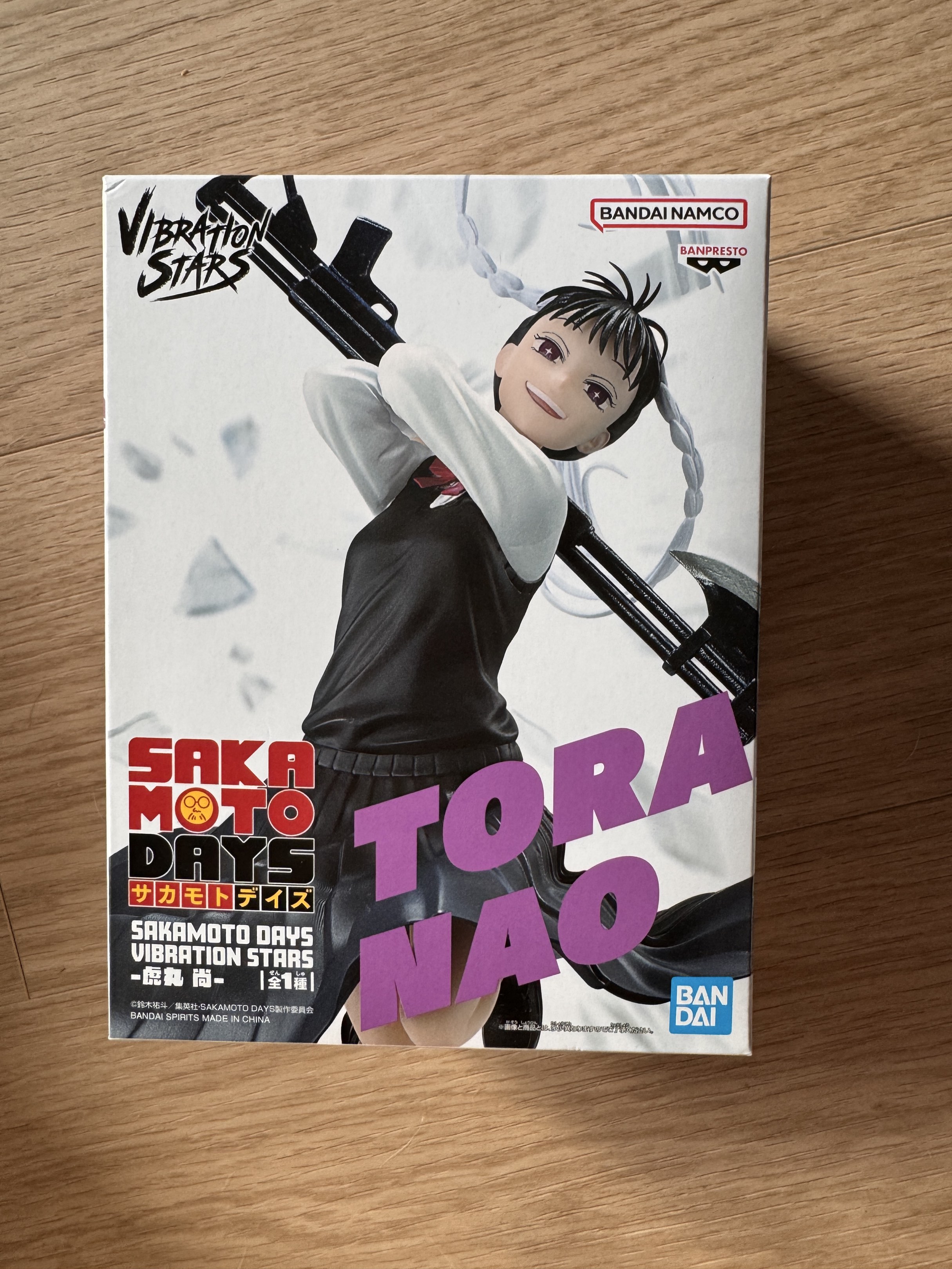 Sakamoto Days Vibration Stars Tora Nao Figure, Hobbies & Toys, Toys ...