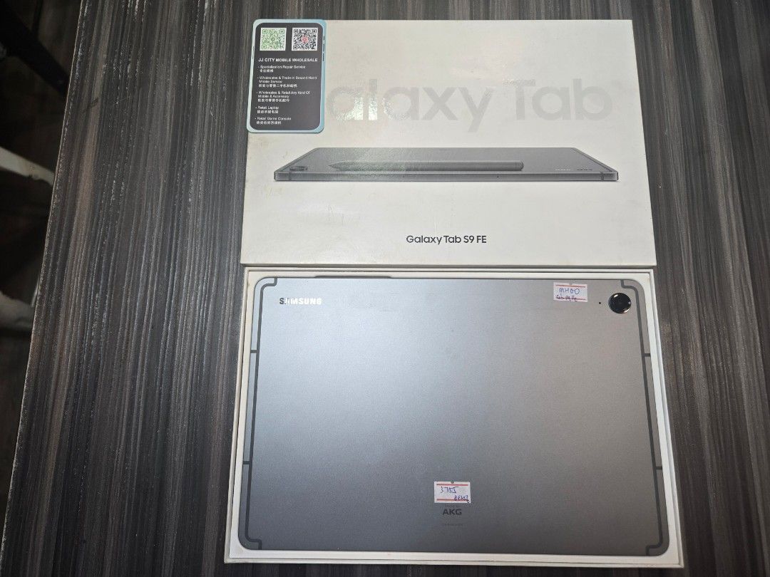 Samsung Galaxy Tab S9 FE (WiFi) Gray 256GB, Mobile Phones & Gadgets ...