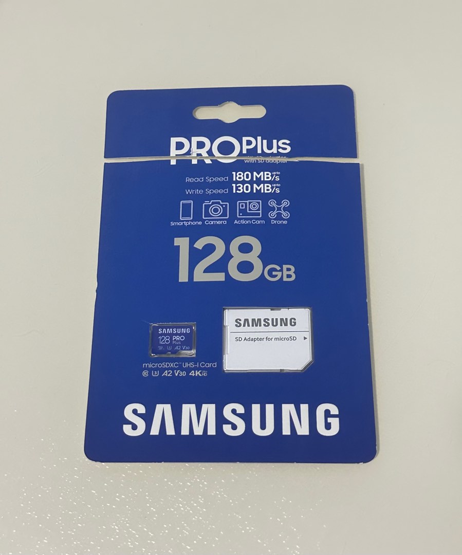 Samsung PRO Plus 128GB microSD Card, Mobile Phones & Gadgets, Mobile ...