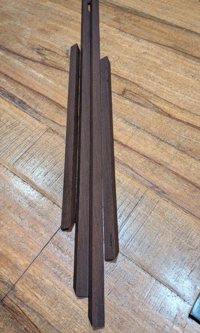 Samsung The Frame 43 inches Dark Wood Bezels, TV & Home Appliances, TV ...