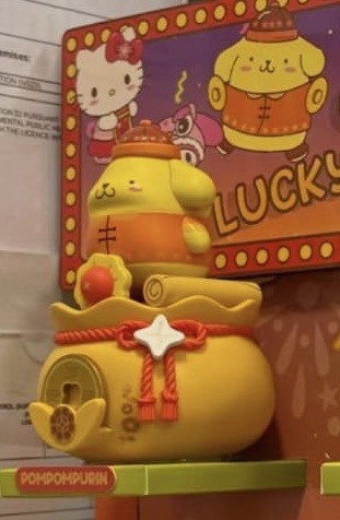 Sanrio Pompompurin Figurines Moetch Bean, Hobbies & Toys, Toys & Games ...