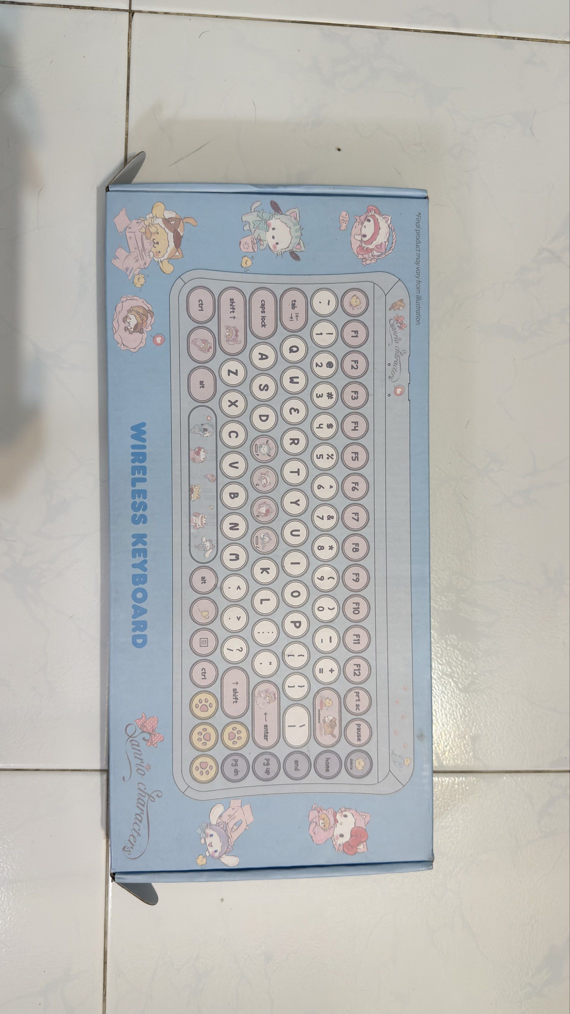 Sanrio Wireless Keyboard - Brand New, Computers & Tech, Parts ...