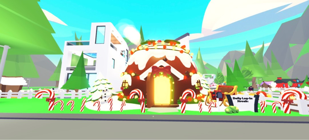 Selling Roblox adopt me Christmas Pudding House (December 2025 event ...