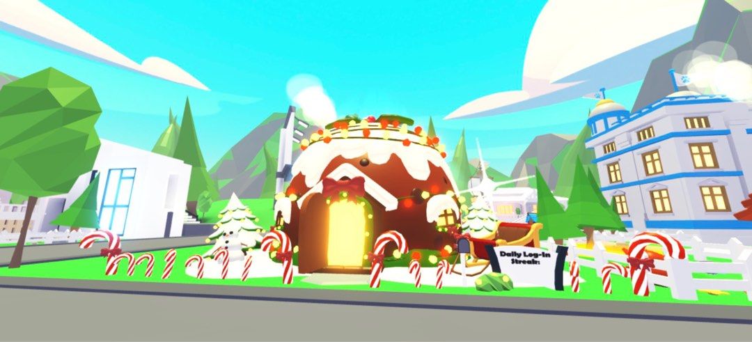Selling Roblox adopt me Christmas Pudding House (December 2025 event ...