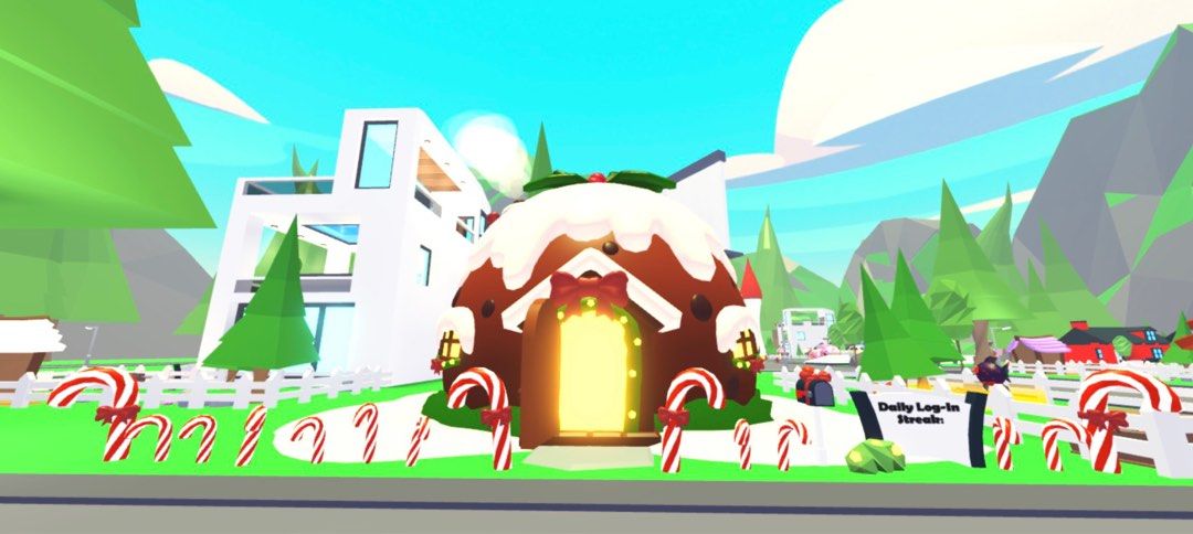 Selling Roblox adopt me Christmas Pudding House (December 2025 event ...