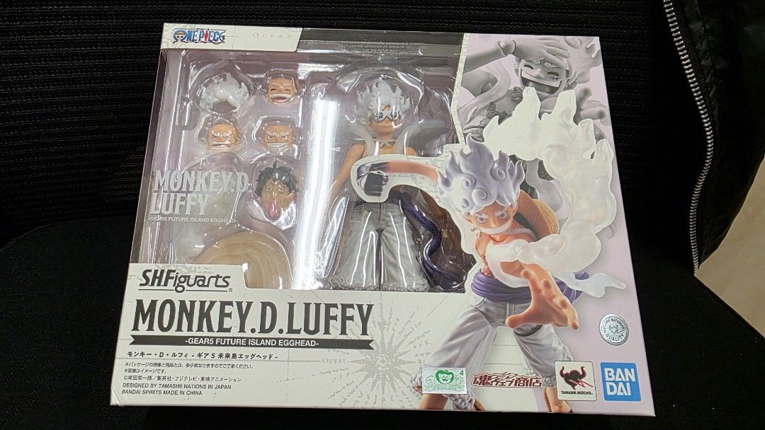 S.h. Figuarts SHF Monkey D Luffy Gear5 Gear 5 Future Island Egghead One ...