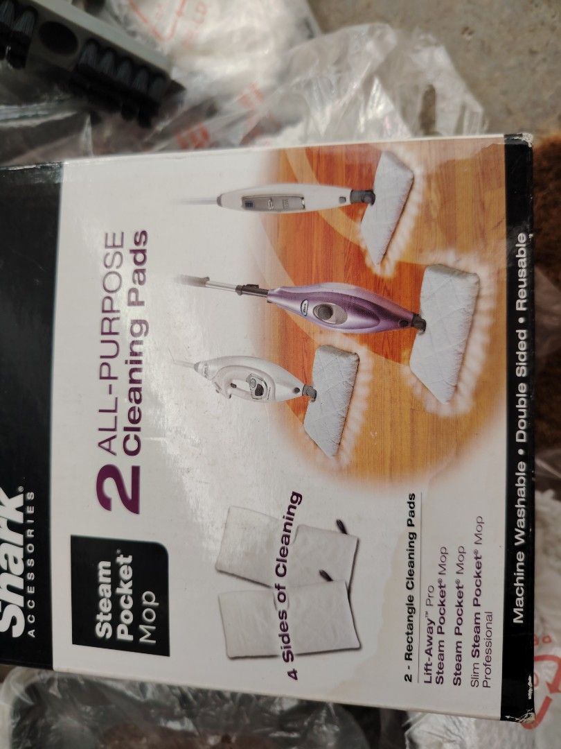 Shark Steam Pocket Mop - Complete Set, TV & Home Appliances, Vacuum ...