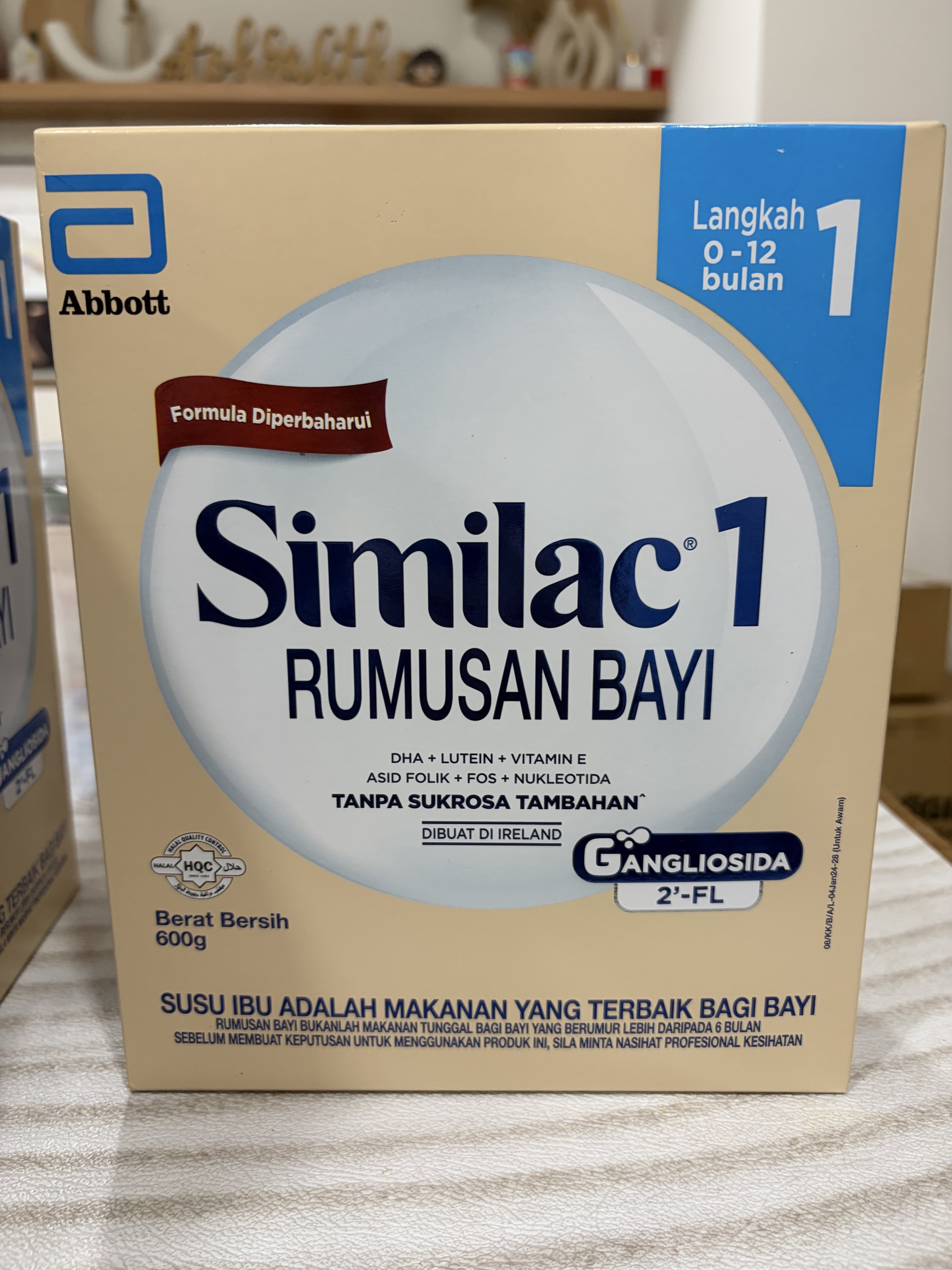 Similac 1 Infant Formula (0-12 Months), Babies & Kids, Nursing ...