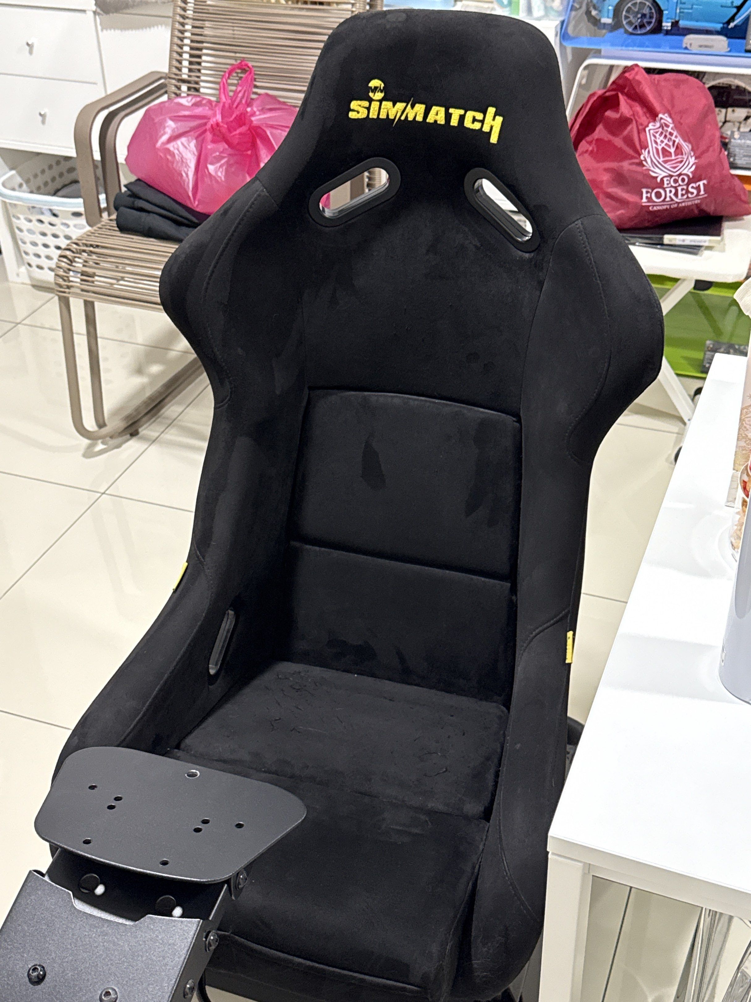 SimMatch Racing Simulator Seat, Furniture & Home Living, Furniture ...