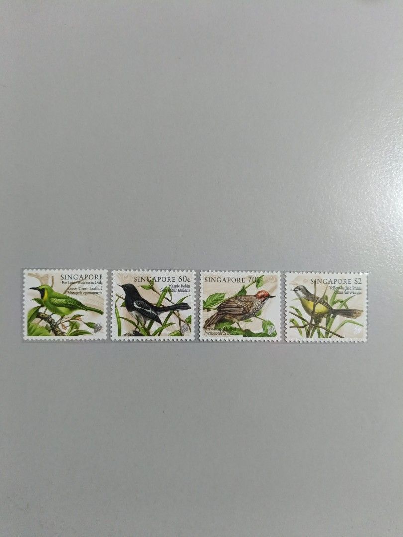 Singapore stamps Songbirds, Hobbies & Toys, Memorabilia & Collectibles ...