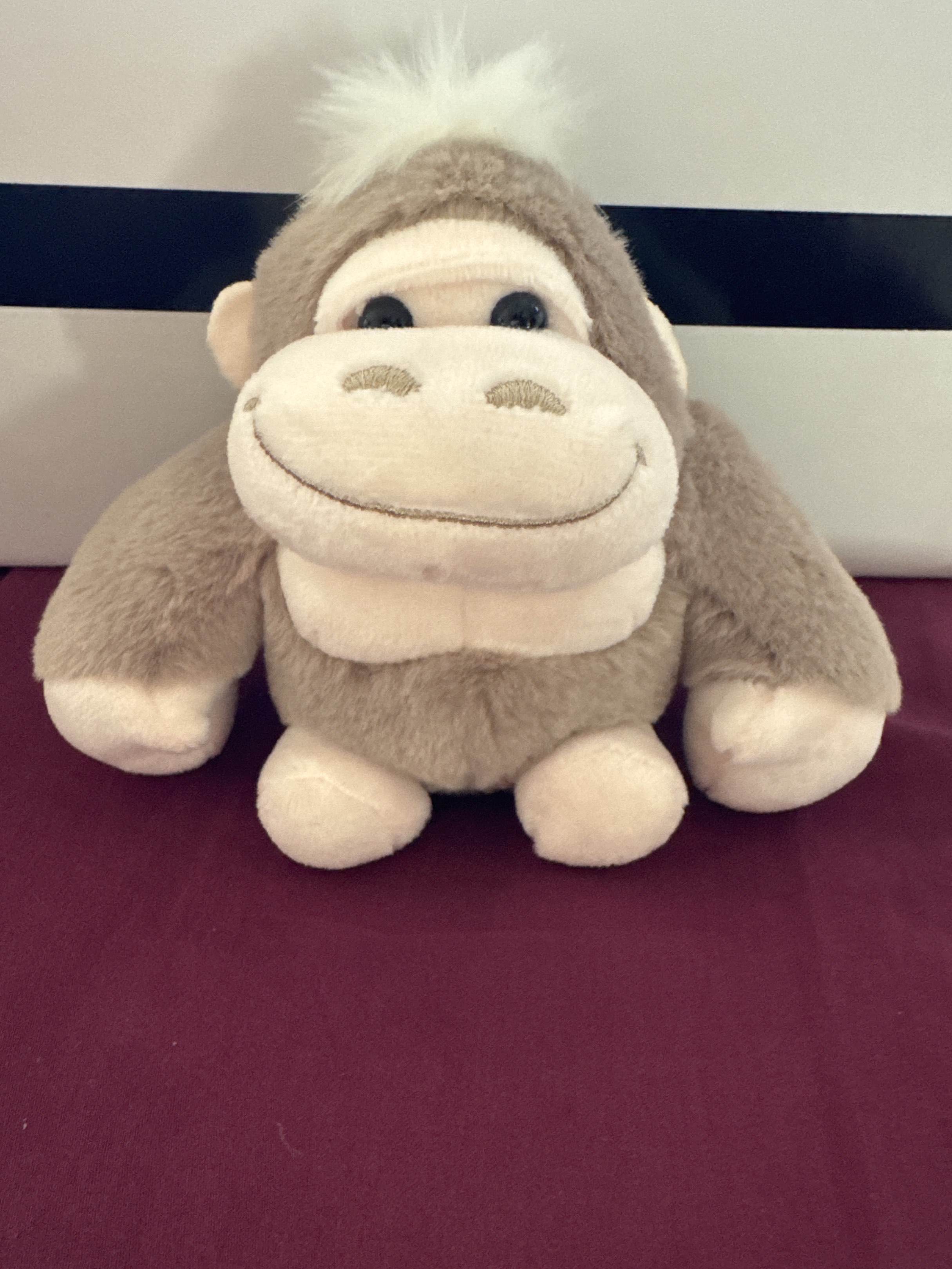 Smiling Monkey Plush Toy, Hobbies & Toys, Toys & Games on Carousell