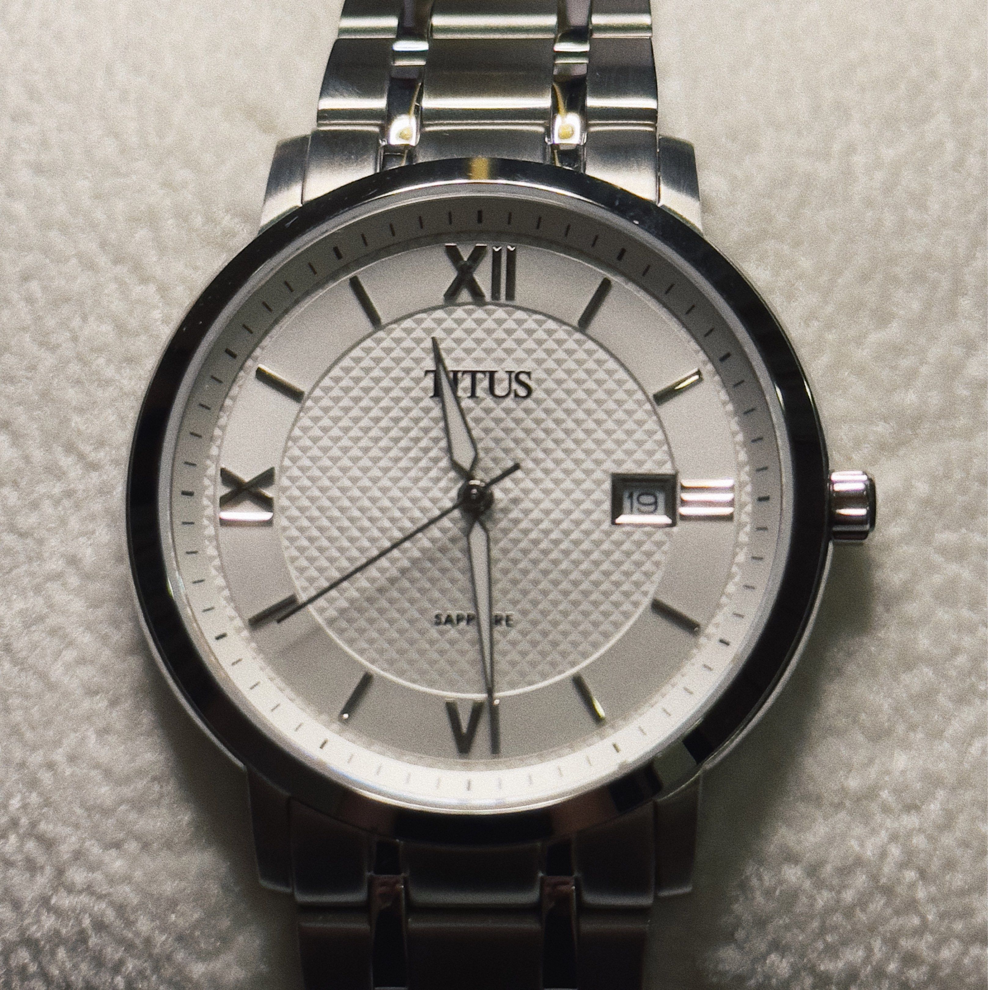 Solvil et Titus Sapphire Watch, Luxury, Watches on Carousell