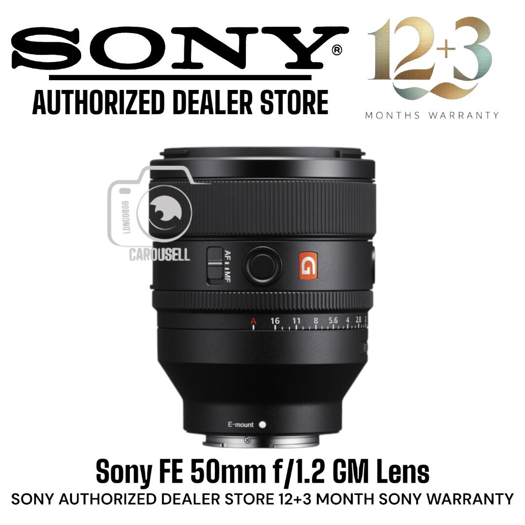 Sony FE 50mm f/1.2 GM | Sony 50mm f1.2 GM | SONY 50 | 50mm f1.2GM ...