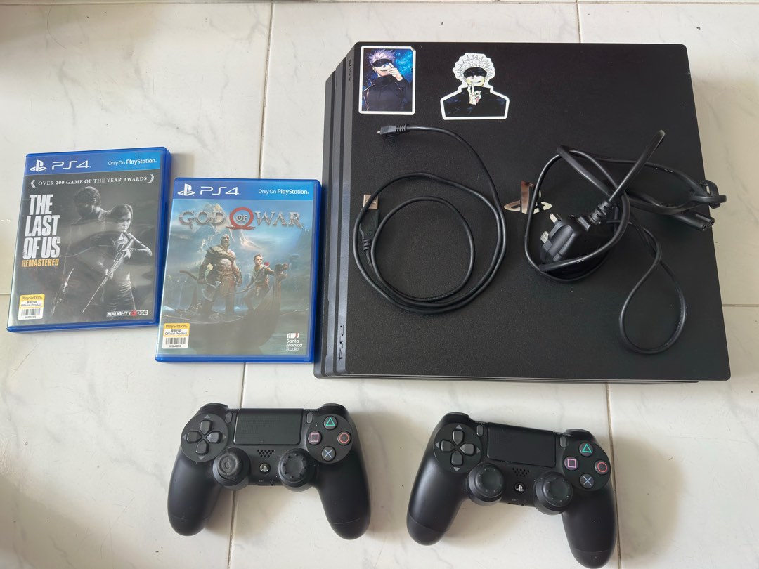 Sony PlayStation 4 Pro Console 1TB with Games, Video Gaming, Video Game ...