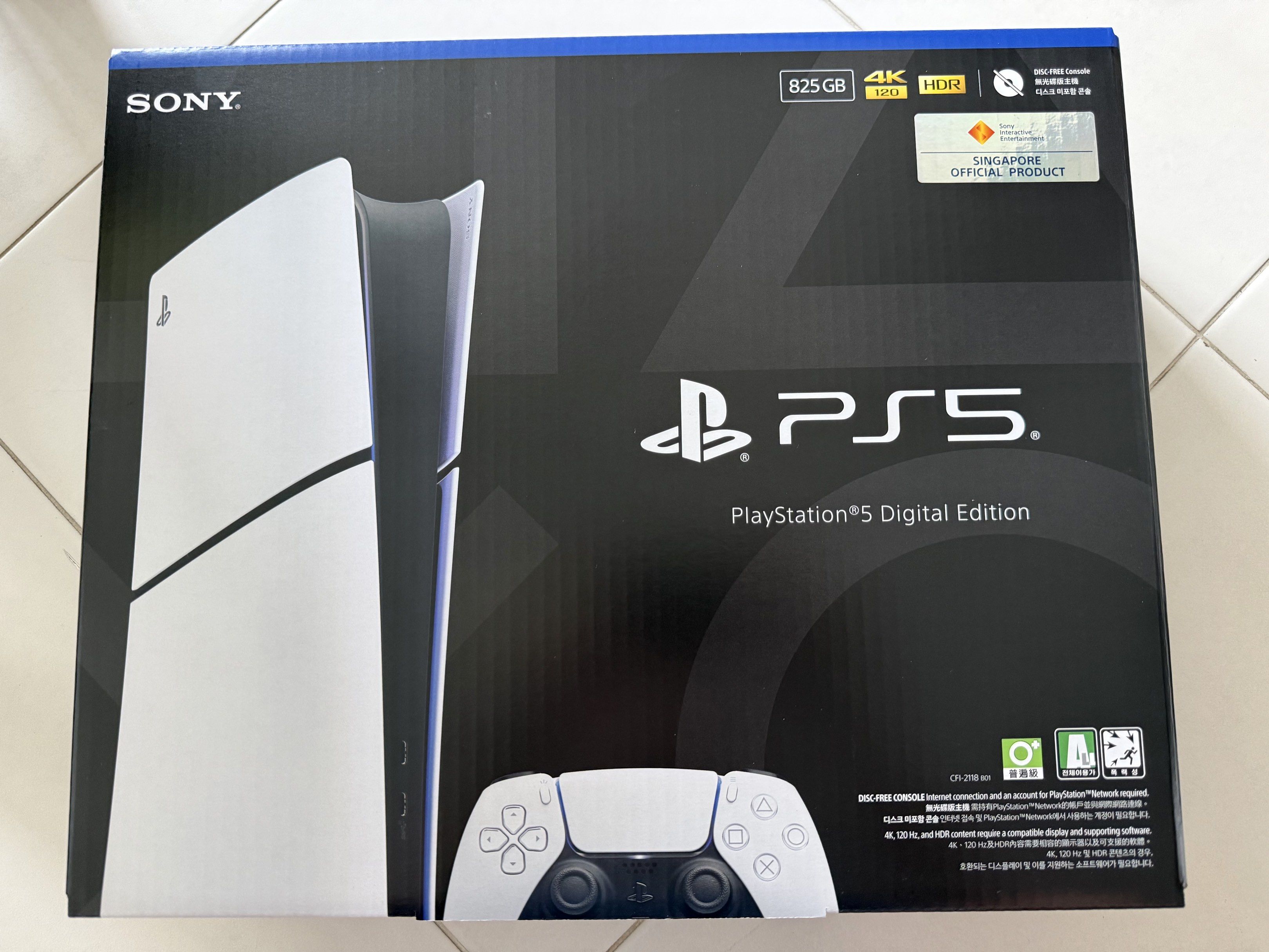 Sony PlayStation 5 Digital Edition - Brand New, Video Gaming, Video ...