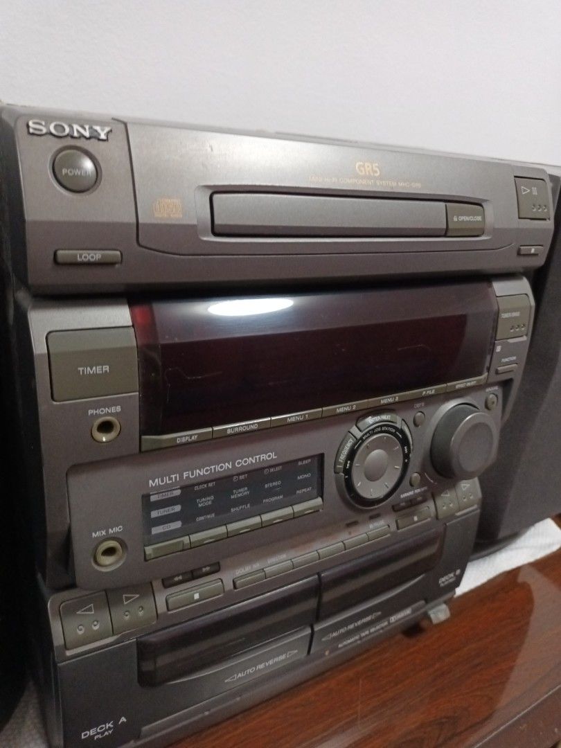 Sony Stereo System with CD Player, Audio, Other Audio Equipment on ...