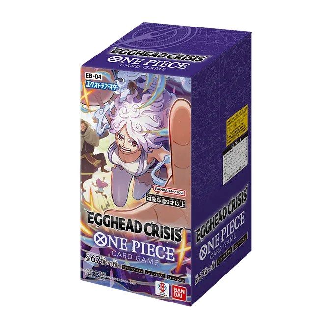 *Stock Confirmed!* One Piece Card Game EB04 EGGHEAD CRISIS Booster Box ...
