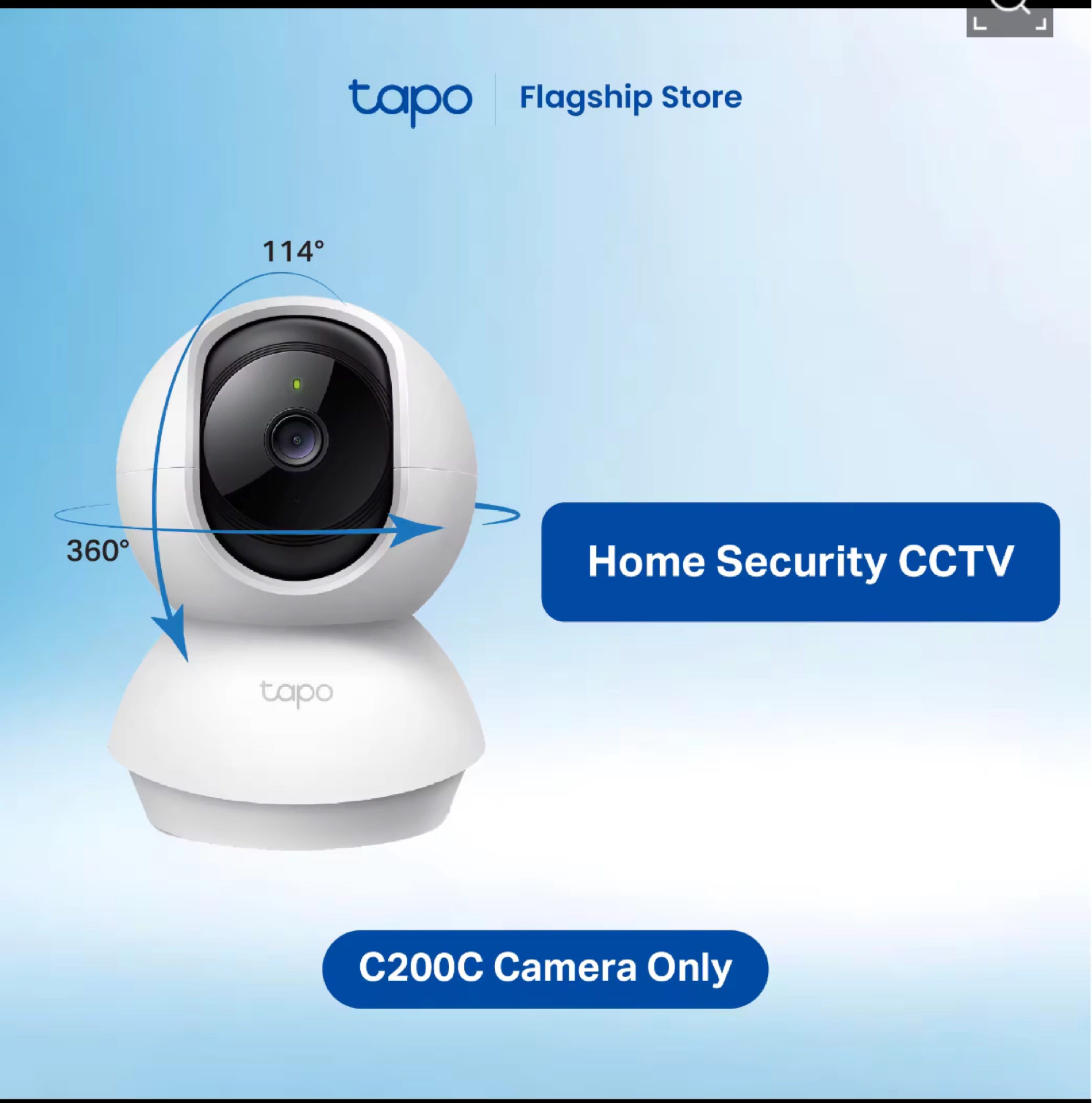 Tapo C200C Home Security CCTV Camera, Furniture & Home Living, Security ...
