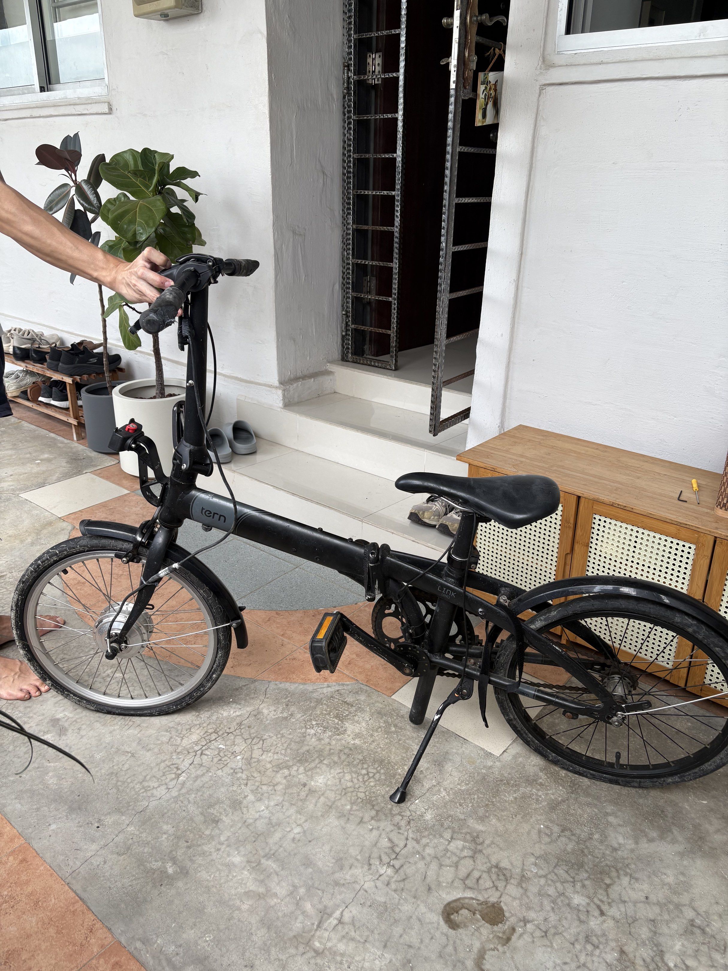 Tern Folding Bike - Black, Sports Equipment, Bicycles & Parts, Bicycles ...