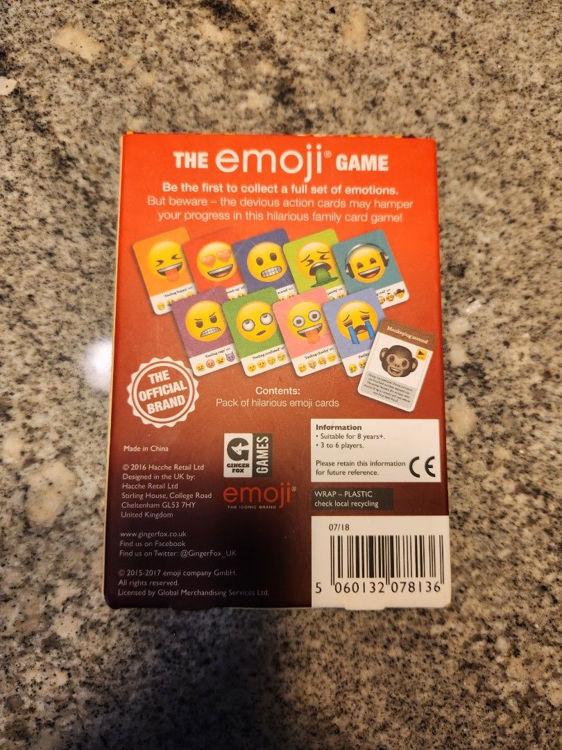 The Emoji Game - Family Card Game, Hobbies & Toys, Toys & Games on ...