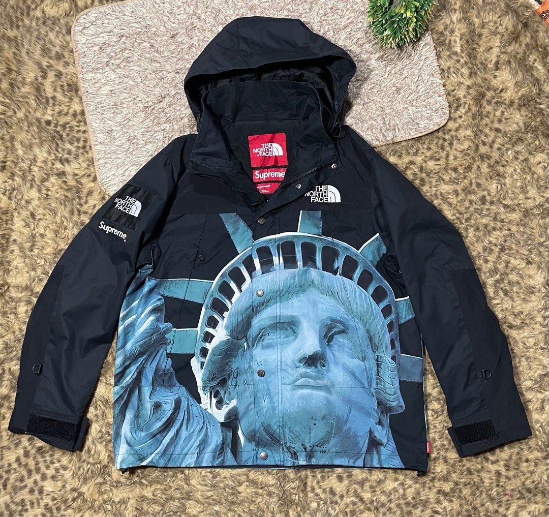 the northface x supreme statue of liberty, Men's Fashion, Coats ...