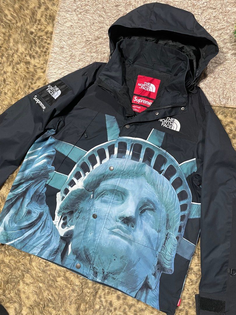 the northface x supreme statue of liberty, Men's Fashion, Coats ...