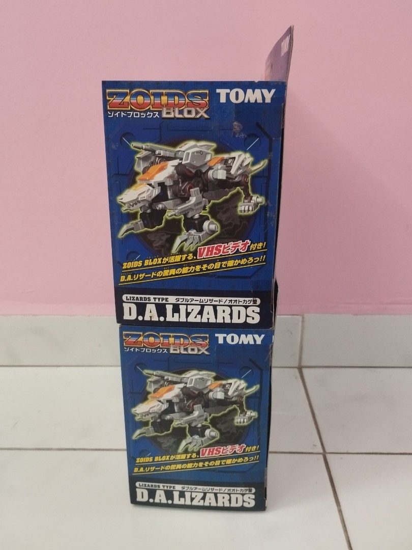 TOMY Zoids Blox D.A. Lizards (Double Arms) Model Kit zoid, Hobbies ...