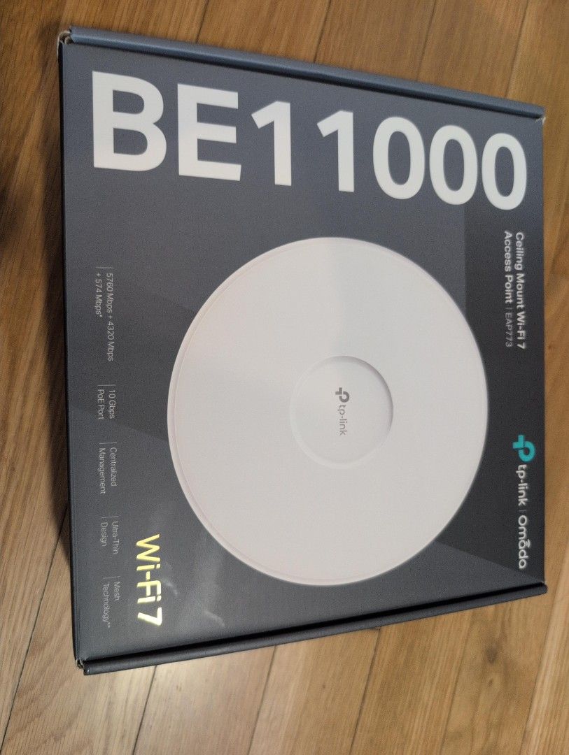 TP-Link EAP773 Wifi 7 access point, Computers & Tech, Parts ...