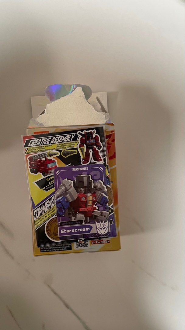 Transformers Blokees defenders Starscream secret rare., Hobbies & Toys ...