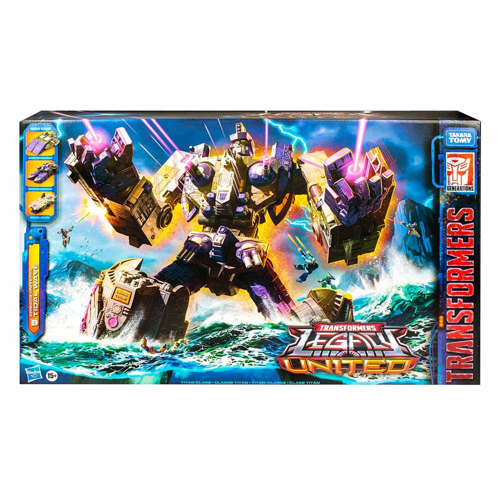 Transformers Legacy United Titan Class Tidal Wave MIB, Hobbies & Toys ...